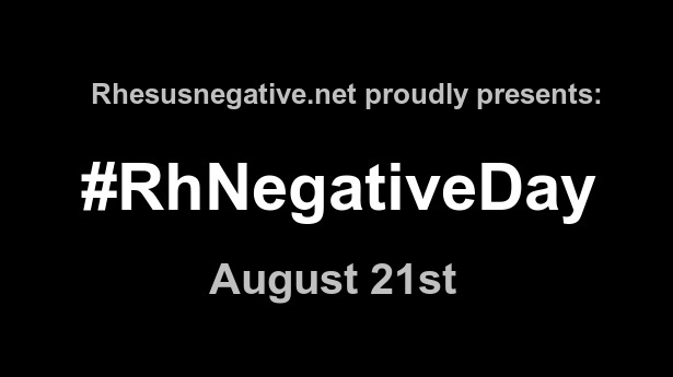 Happy Rh Negative Day! 2022 – The Rh Negative Blog